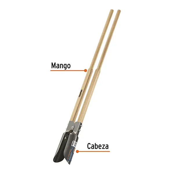 Paladraga Apertura 45″ 6″ Truper CA-36 Hueco Redondo | Ferrefarbef ...